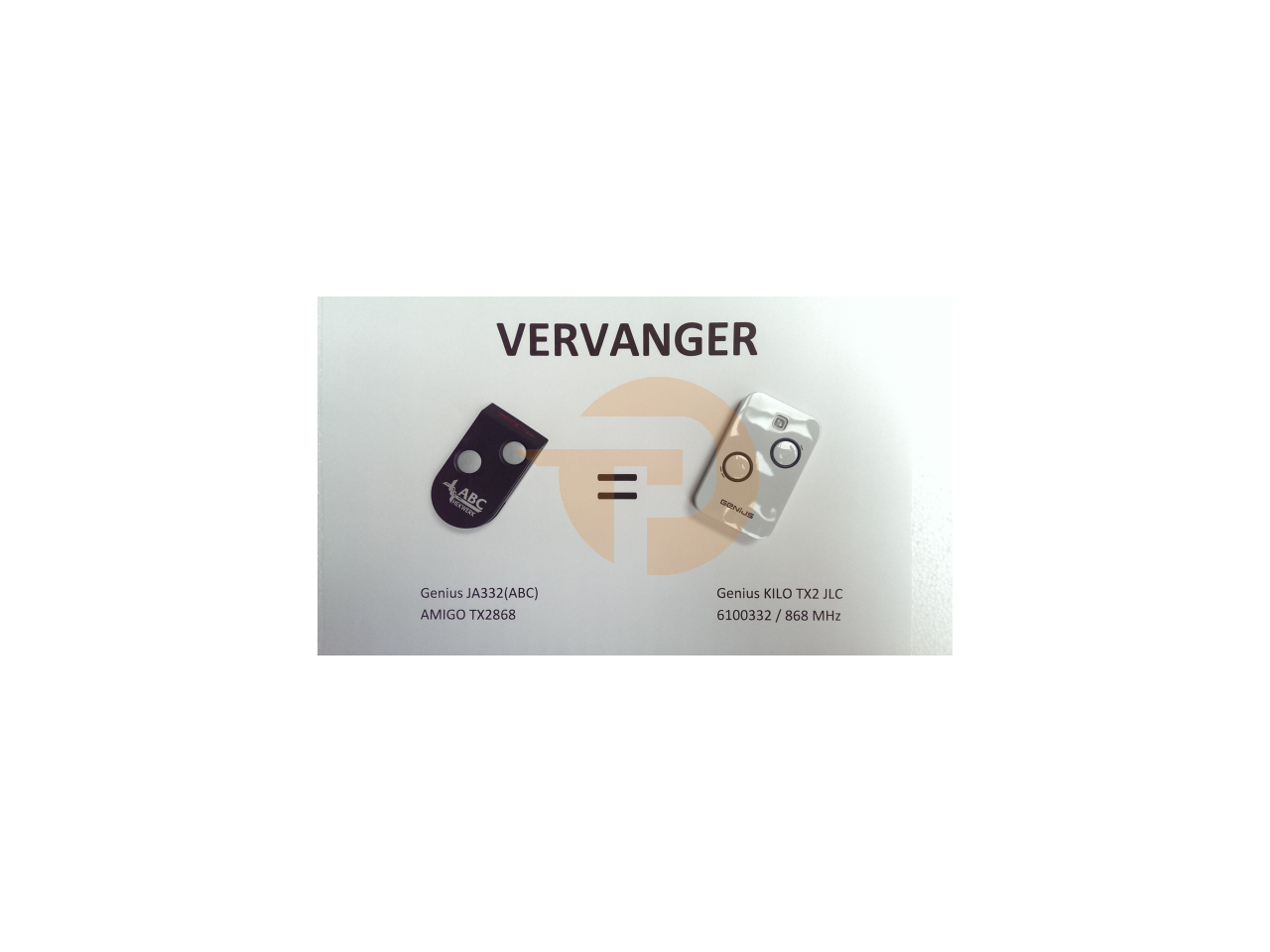 Remote Genius Amigo with 4 channels Parkeerapparatuur.nl