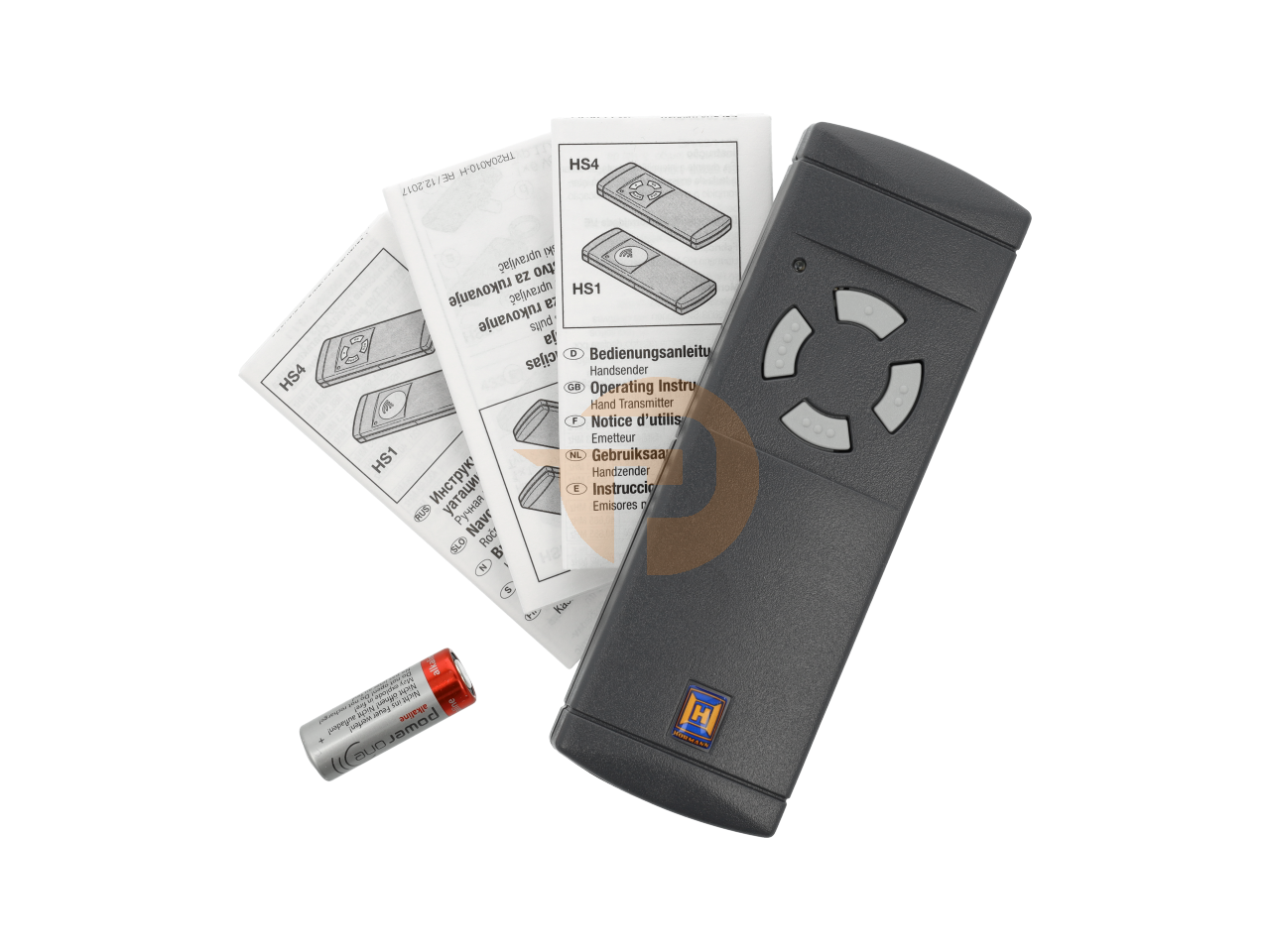 Hand transmitter (remote control) Hormann HS4-40 | Parkeerapparatuur.nl