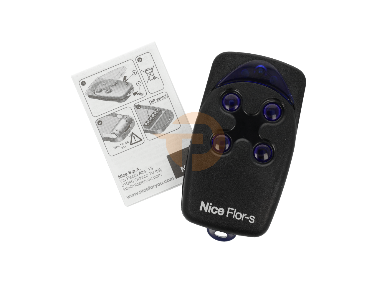 Remote Nice FLO4R-S (black version) Parkeerapparatuur.nl