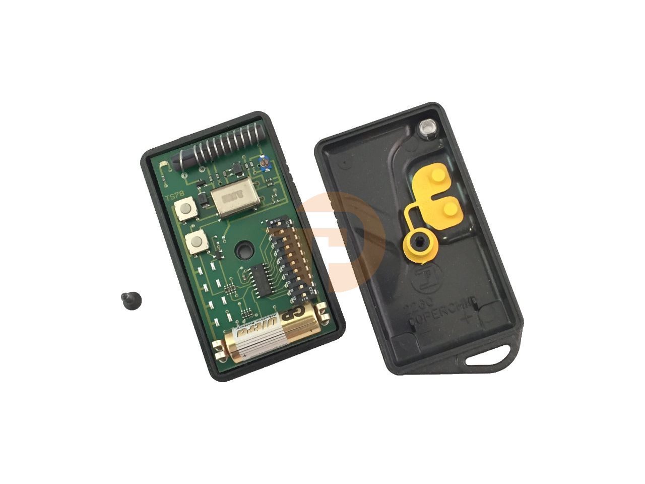 Handzender Fadini Astro 78 met 2 kanalen (30,875MHz) Parkeerapparatuur.nl