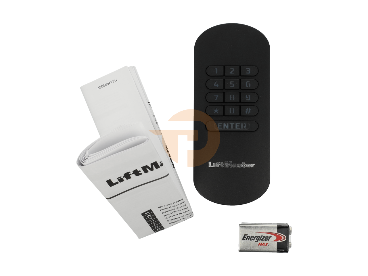 Liftmaster codetableau 433MHz Security+2.0 Parkeerapparatuur.nl