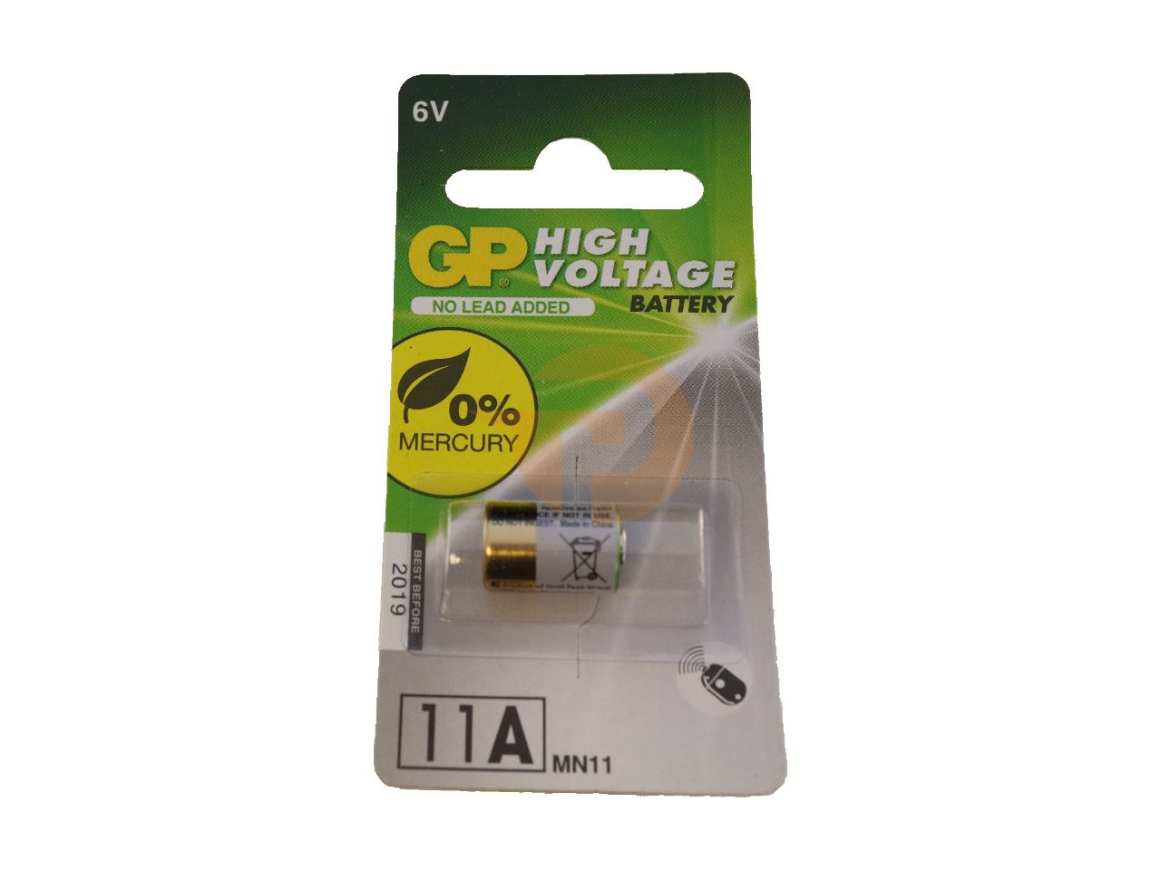 Batterij GP11A Parkeerapparatuur.nl