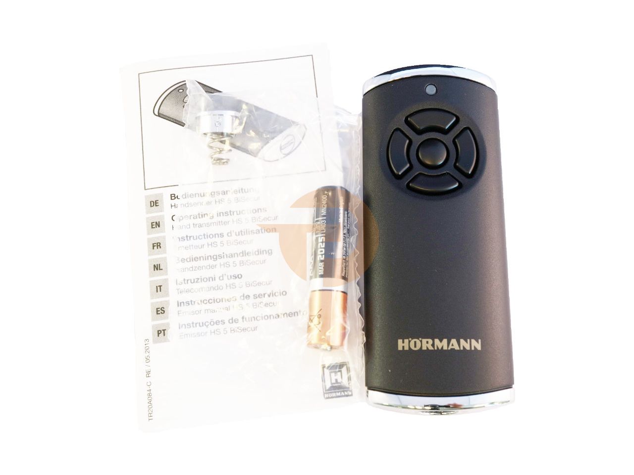 Hand transmitter (remote control) Hormann HS5-868-BS | Parkeerapparatuur.nl