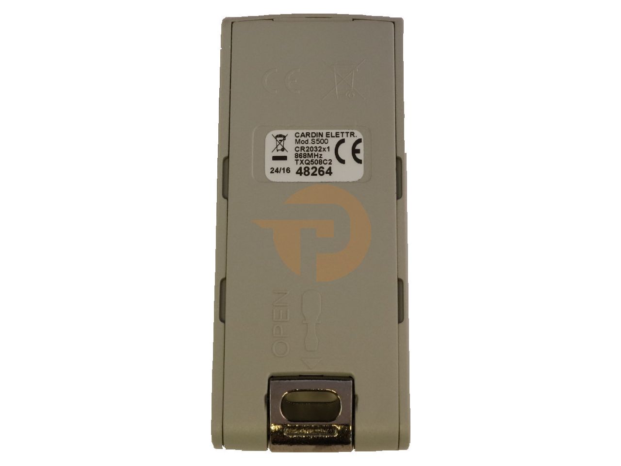 Remote control Cardin TXQ508C2 with 2 channels 868MHz Parkeerapparatuur.nl