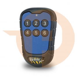 Handheld transmitter Tele Radio T60-T8-51 (6-channel) Parkeerapparatuur.nl