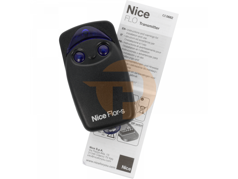 Afstandsbediening Nice FLO2R-S Parkeerapparatuur.nl