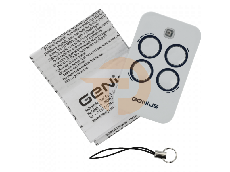 Remote Genius KILO TX4 JLC with 4 channels Parkeerapparatuur.nl