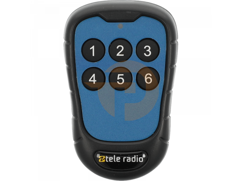 Handheld transmitter Tele Radio T60-T8-51 (6-channel) Parkeerapparatuur.nl