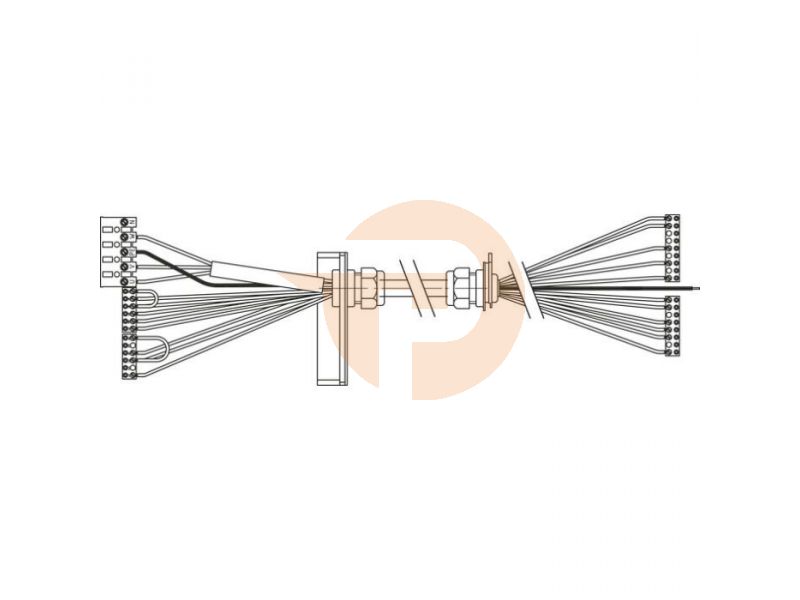 Cable harness MFZ for STA/CS300 ME 11 meter Parkeerapparatuur.nl